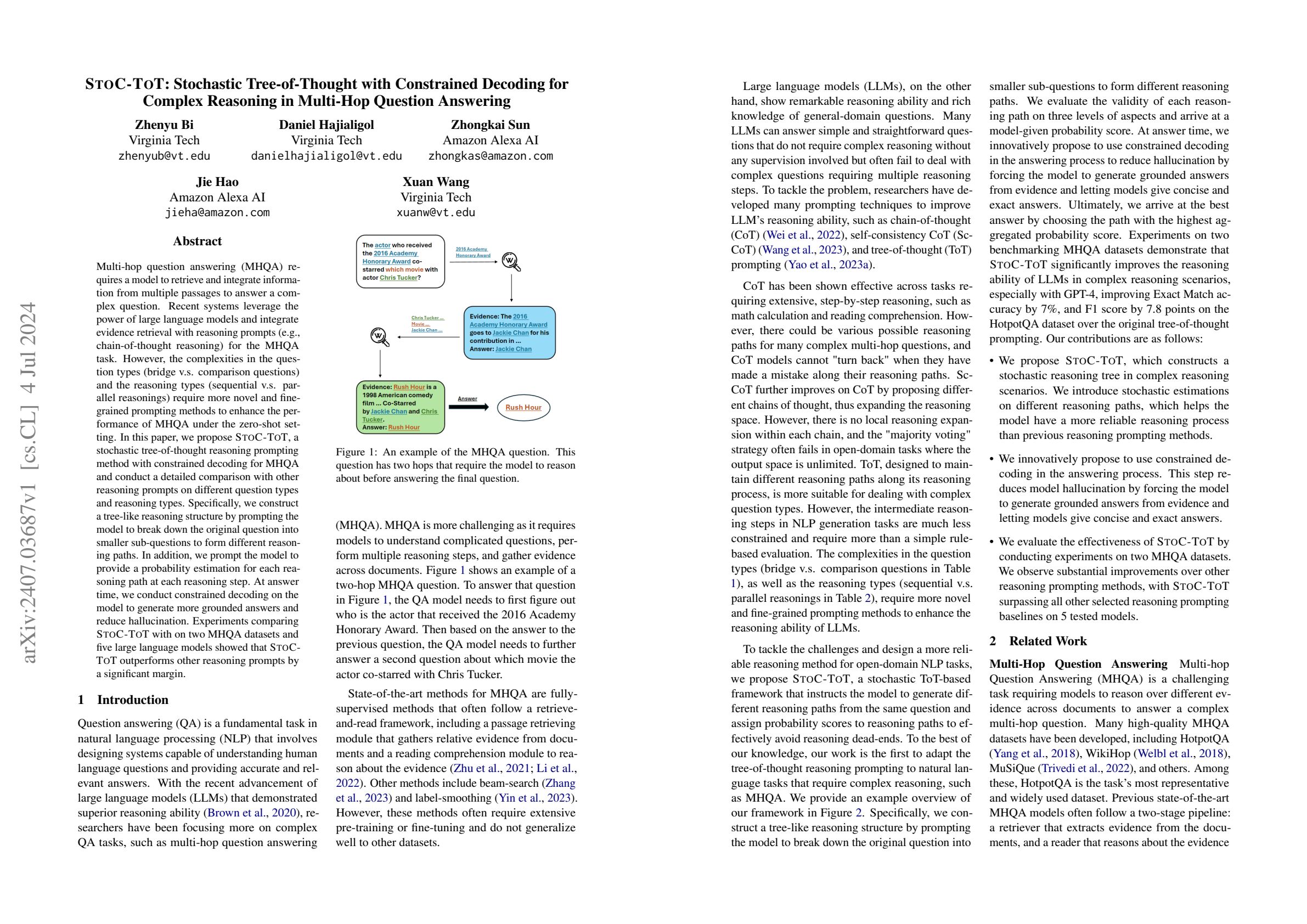 STOC-TOT: Stochastic Tree-of-Thought with Constrained Decoding for ...