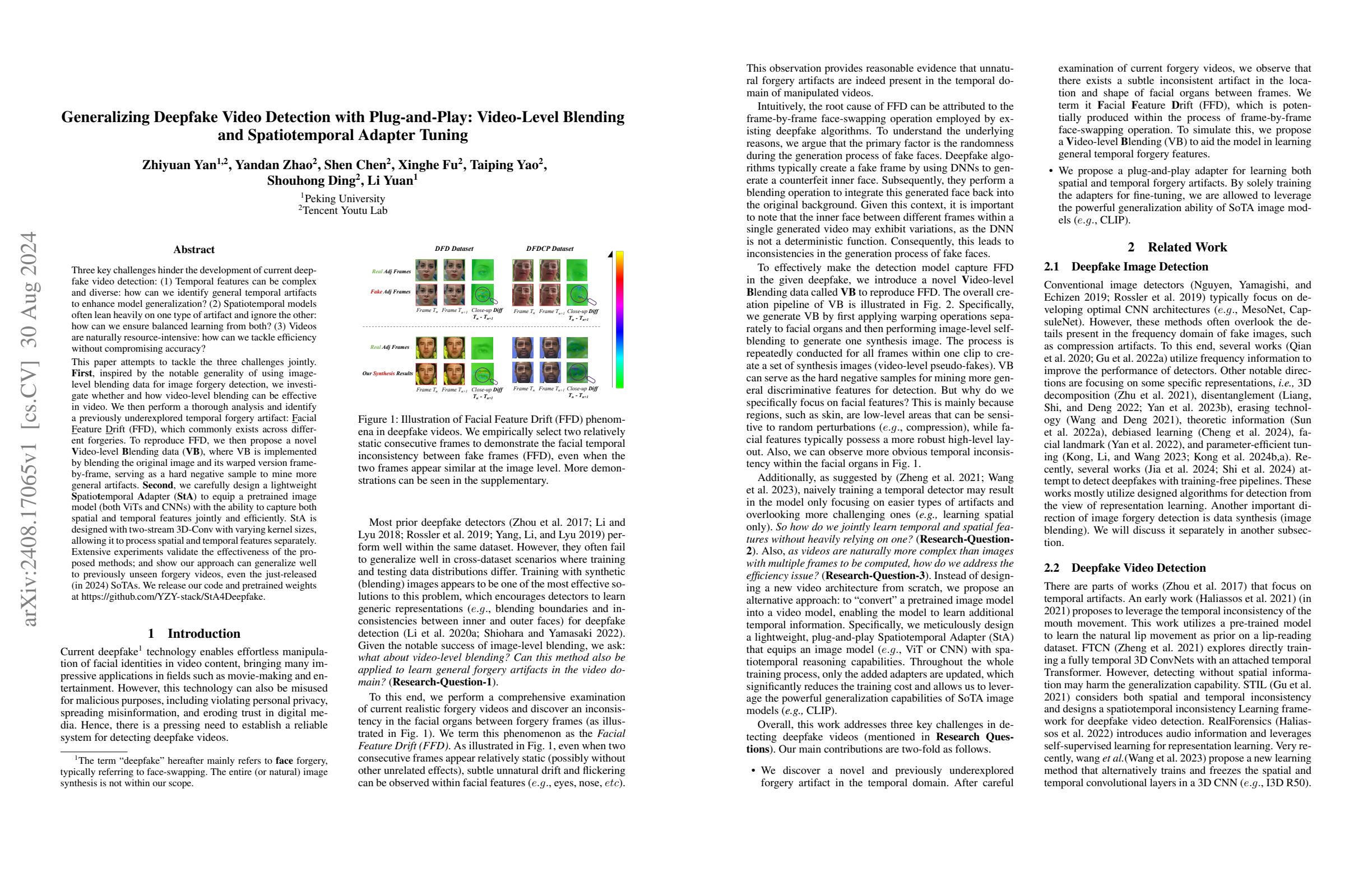 Generalizing Deepfake Video Detection with Plug-and-Play: Video-Level ...