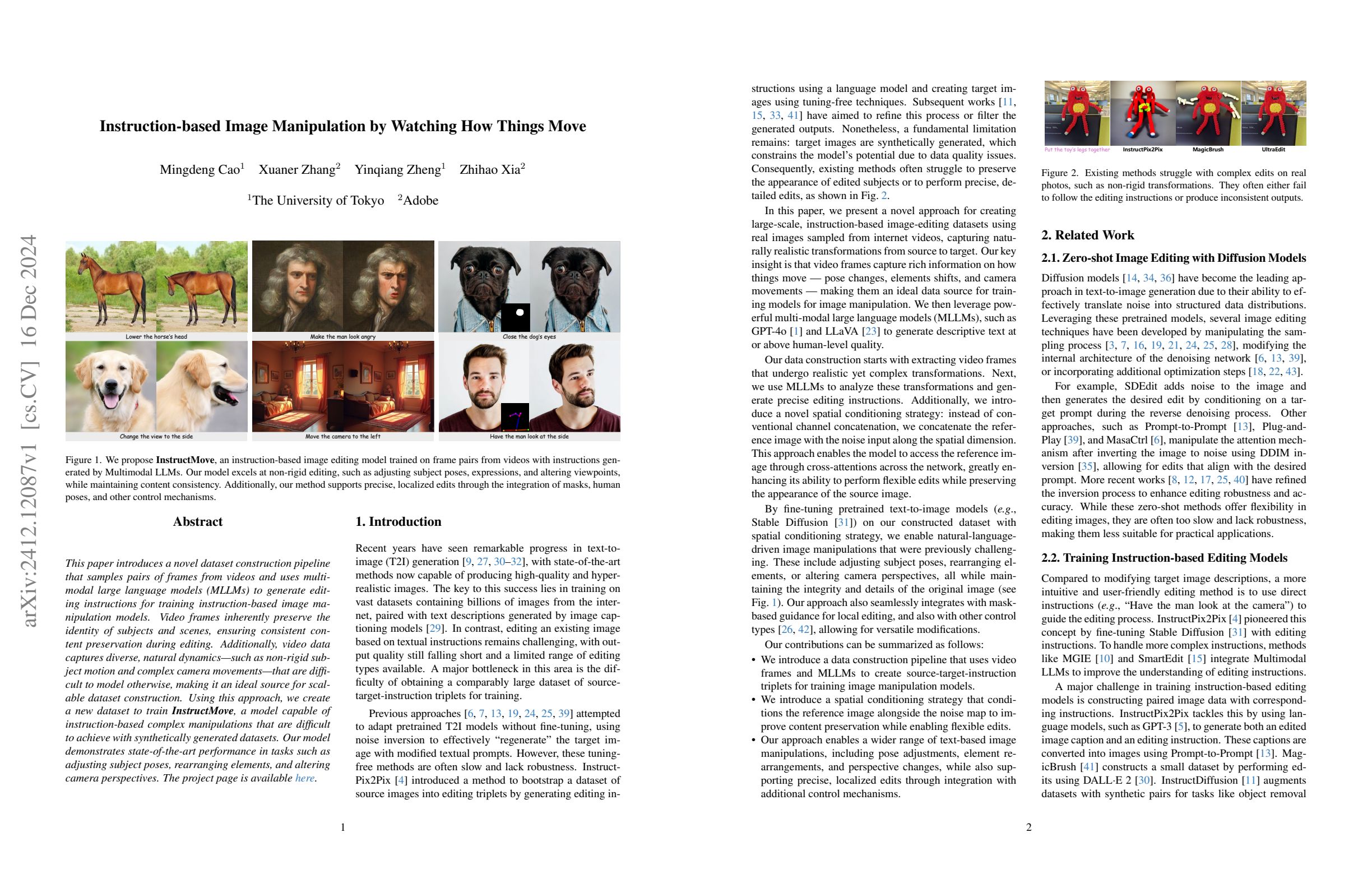 Instruction-based Image Manipulation by Watching How Things Move