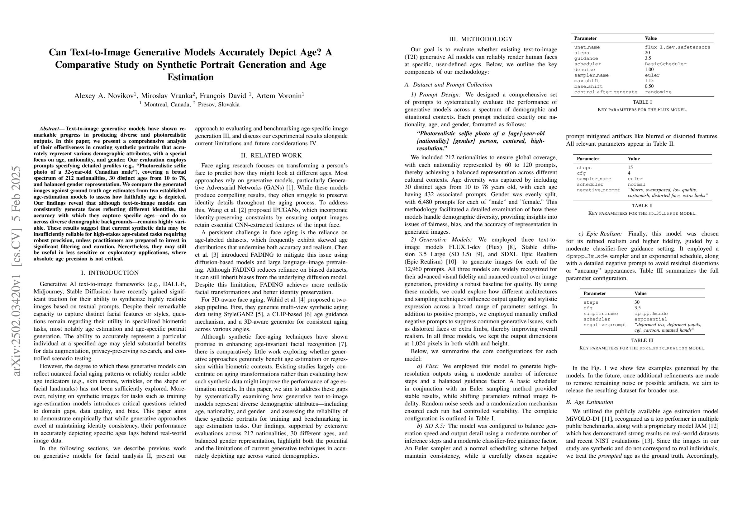 Can Text-to-Image Generative Models Accurately Depict Age? A ...