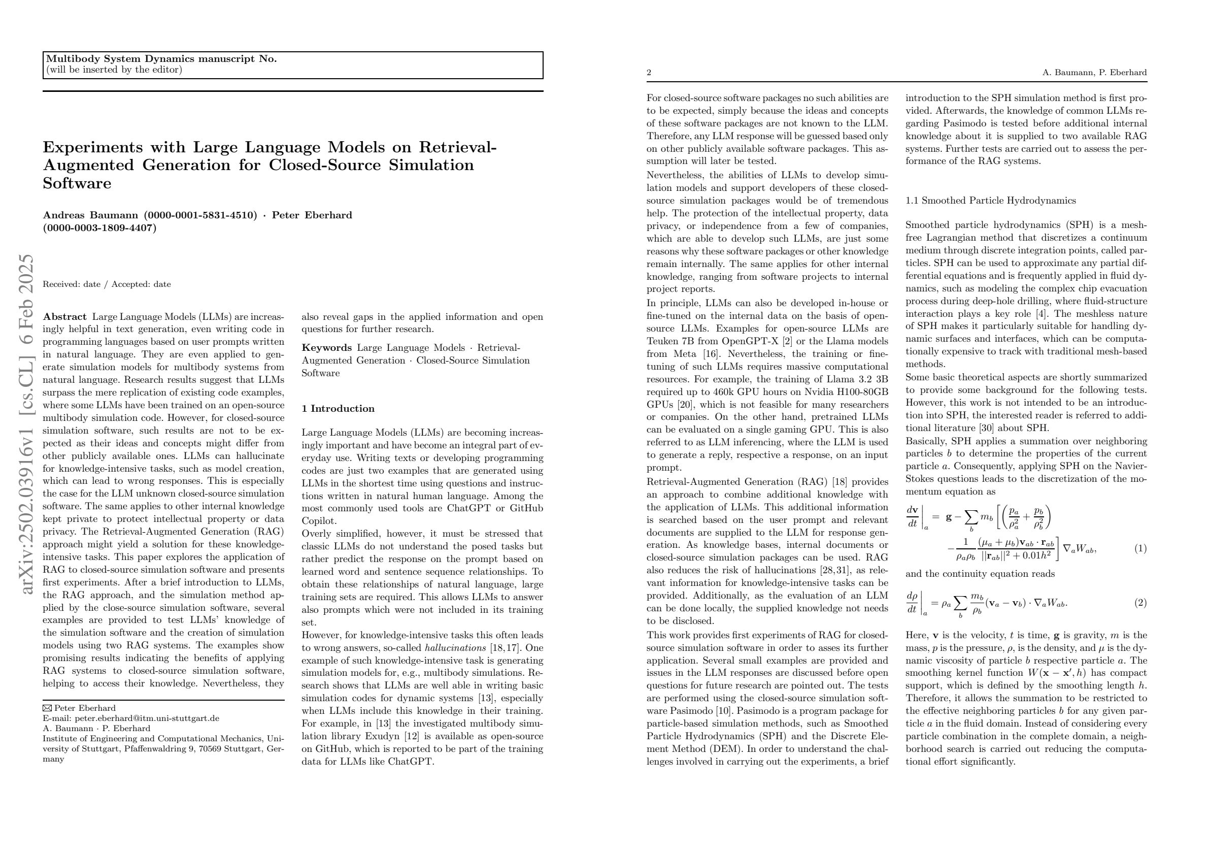 Experiments with Large Language Models on Retrieval-Augmented Generation for Closed-Source ...