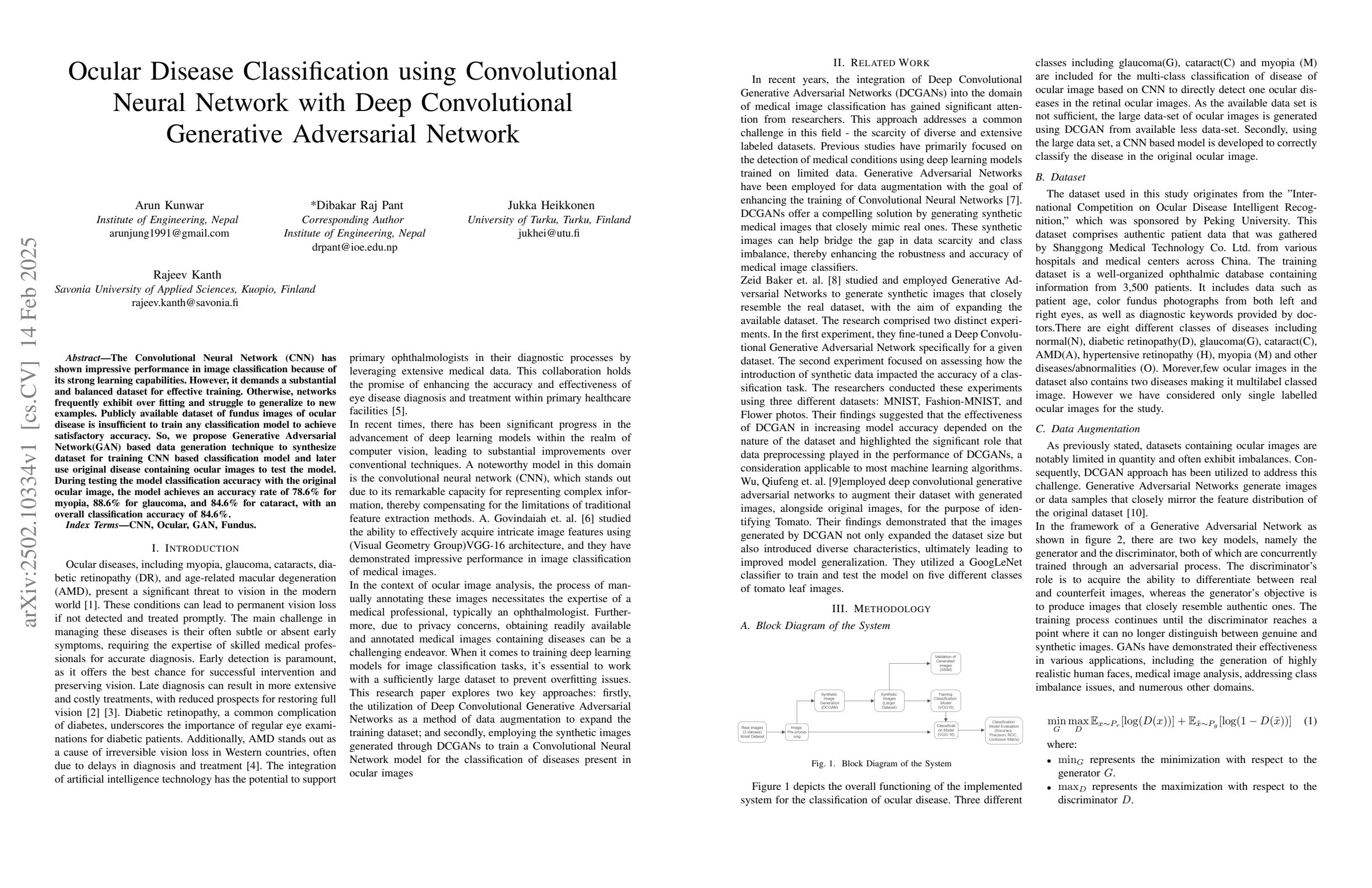 Ocular Disease Classification Using CNN with Deep Convolutional ...