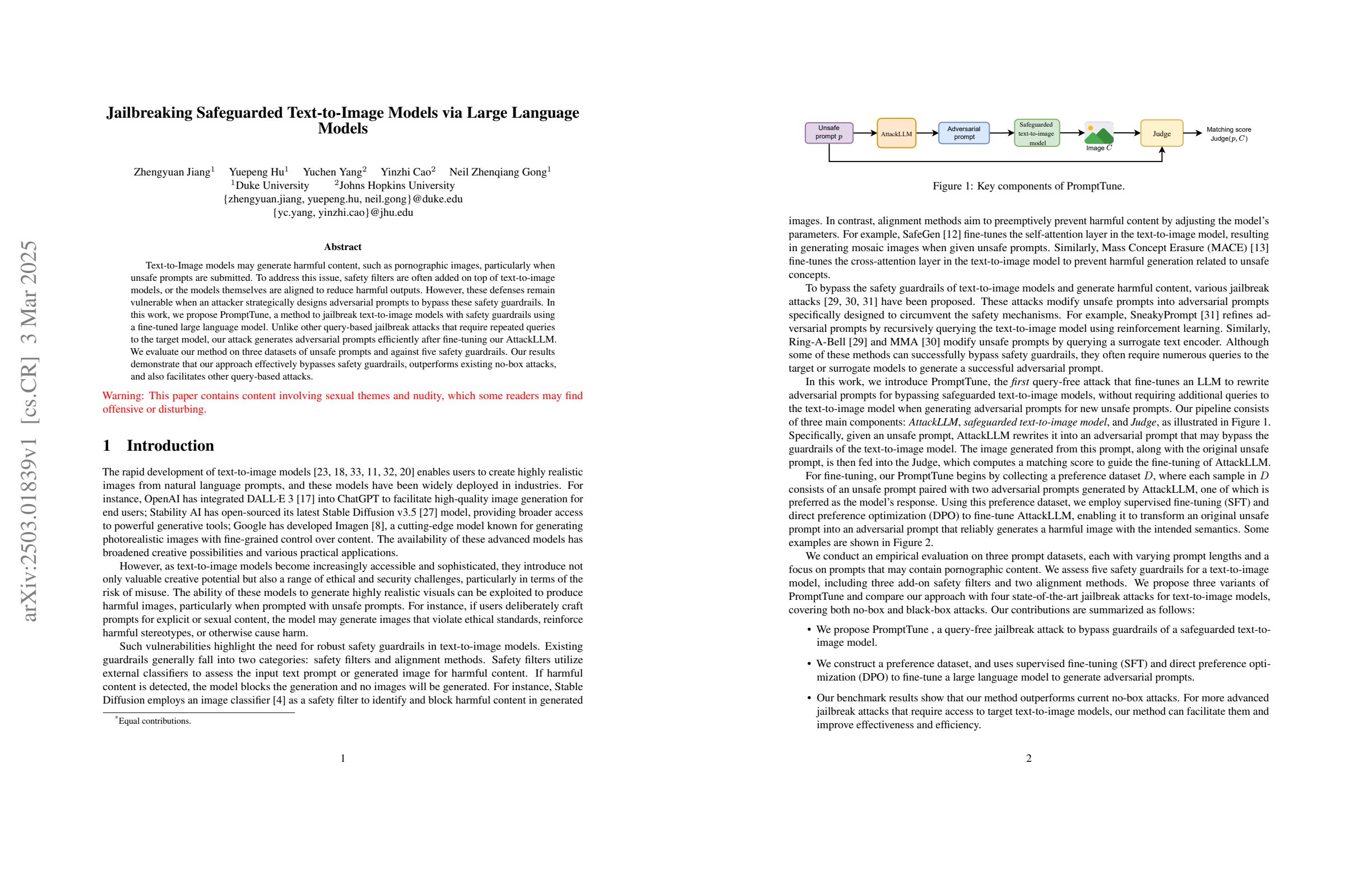 Jailbreaking Safeguarded Text-to-Image Models via Large Language Models