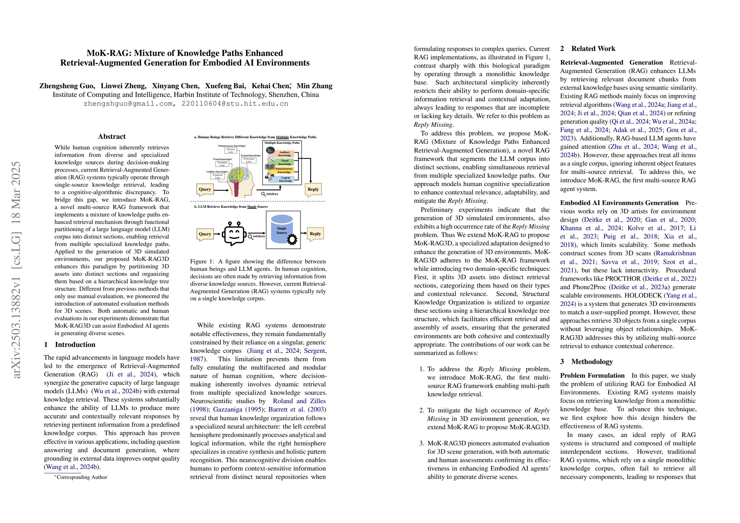 MoK-RAG: Mixture of Knowledge Paths Enhanced Retrieval-Augmented Generation for Embodied AI ...
