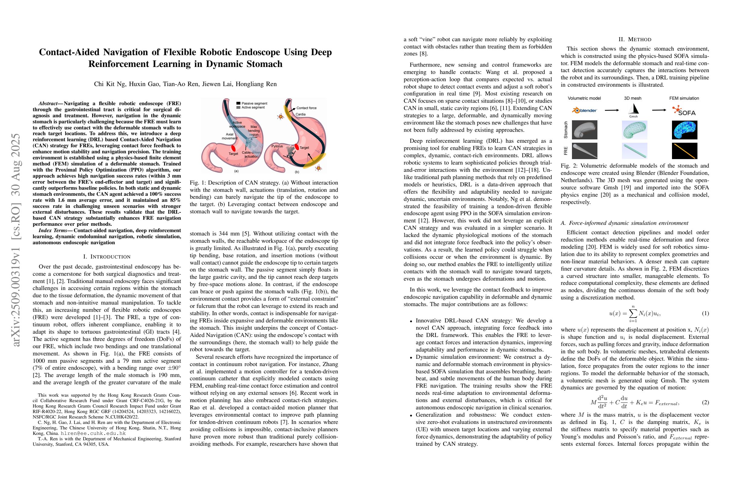 Contact-Aided Navigation of Flexible Robotic Endoscope Using Deep ...