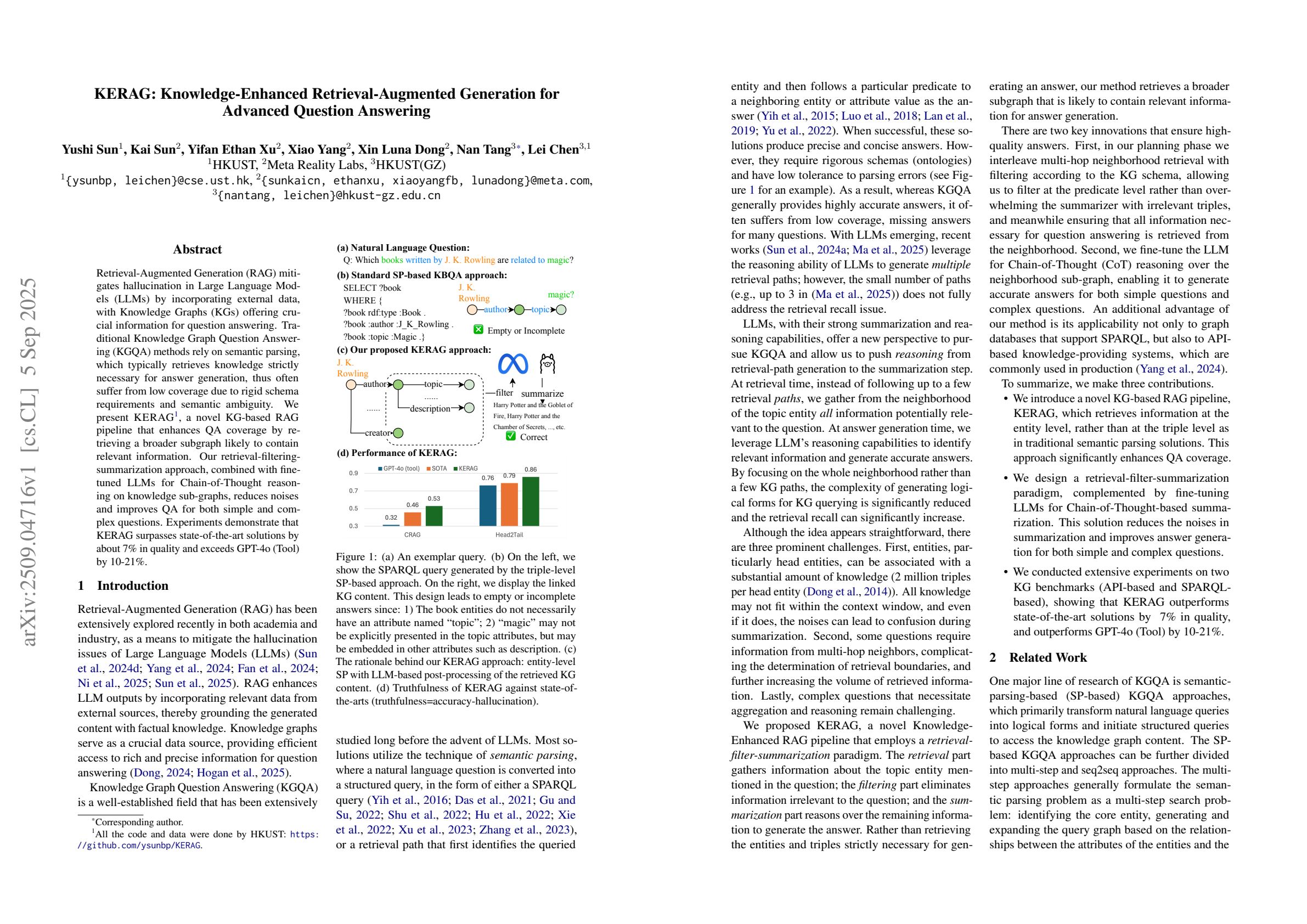 KERAG: Knowledge-Enhanced Retrieval-Augmented Generation for Advanced ...