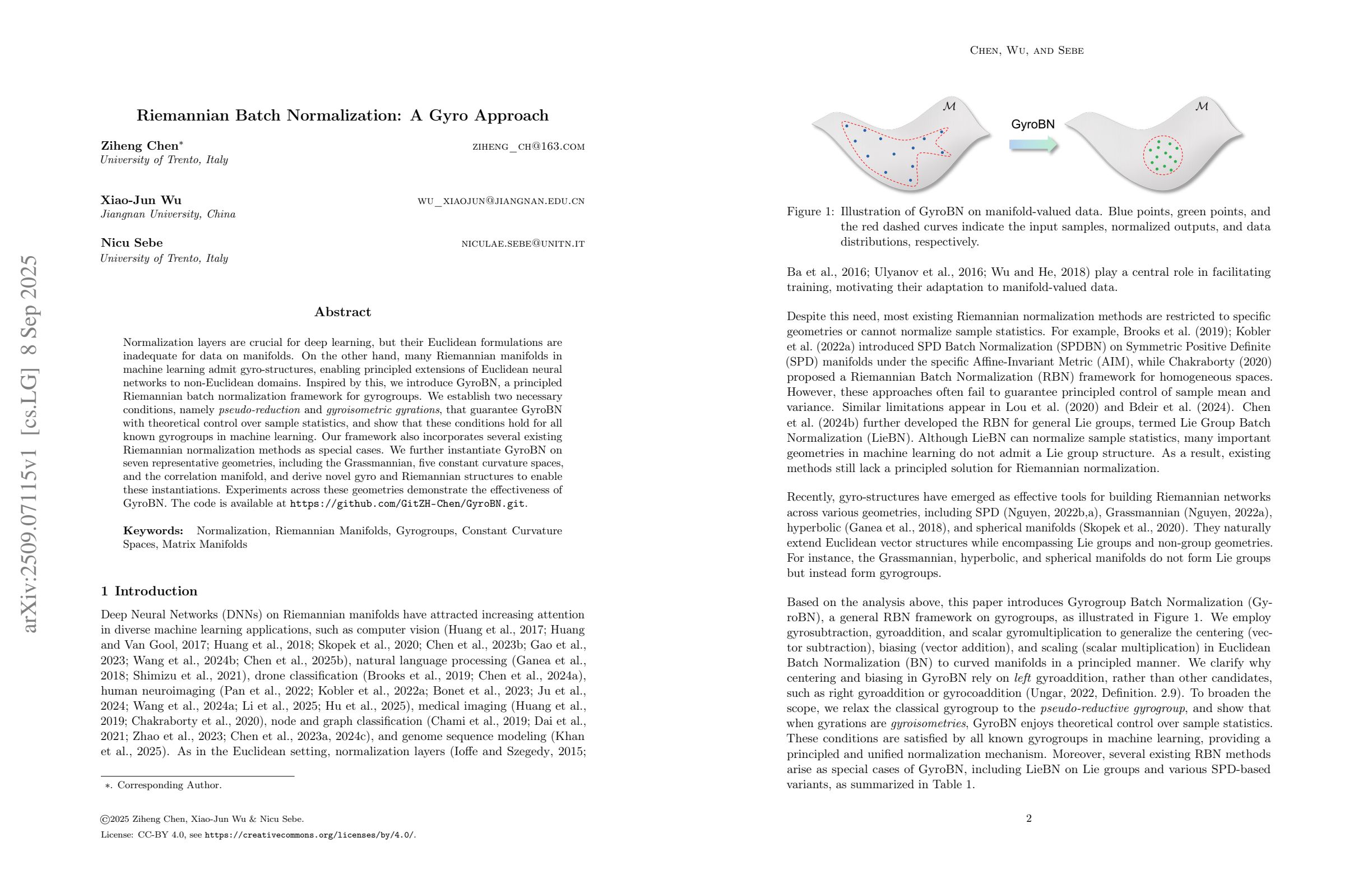 Riemannian Batch Normalization: A Gyro Approach