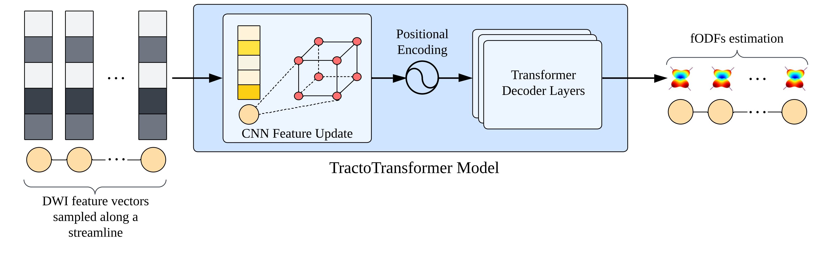 TractoTransformer: Diffusion MRI Streamline Tractography using CNN and ...