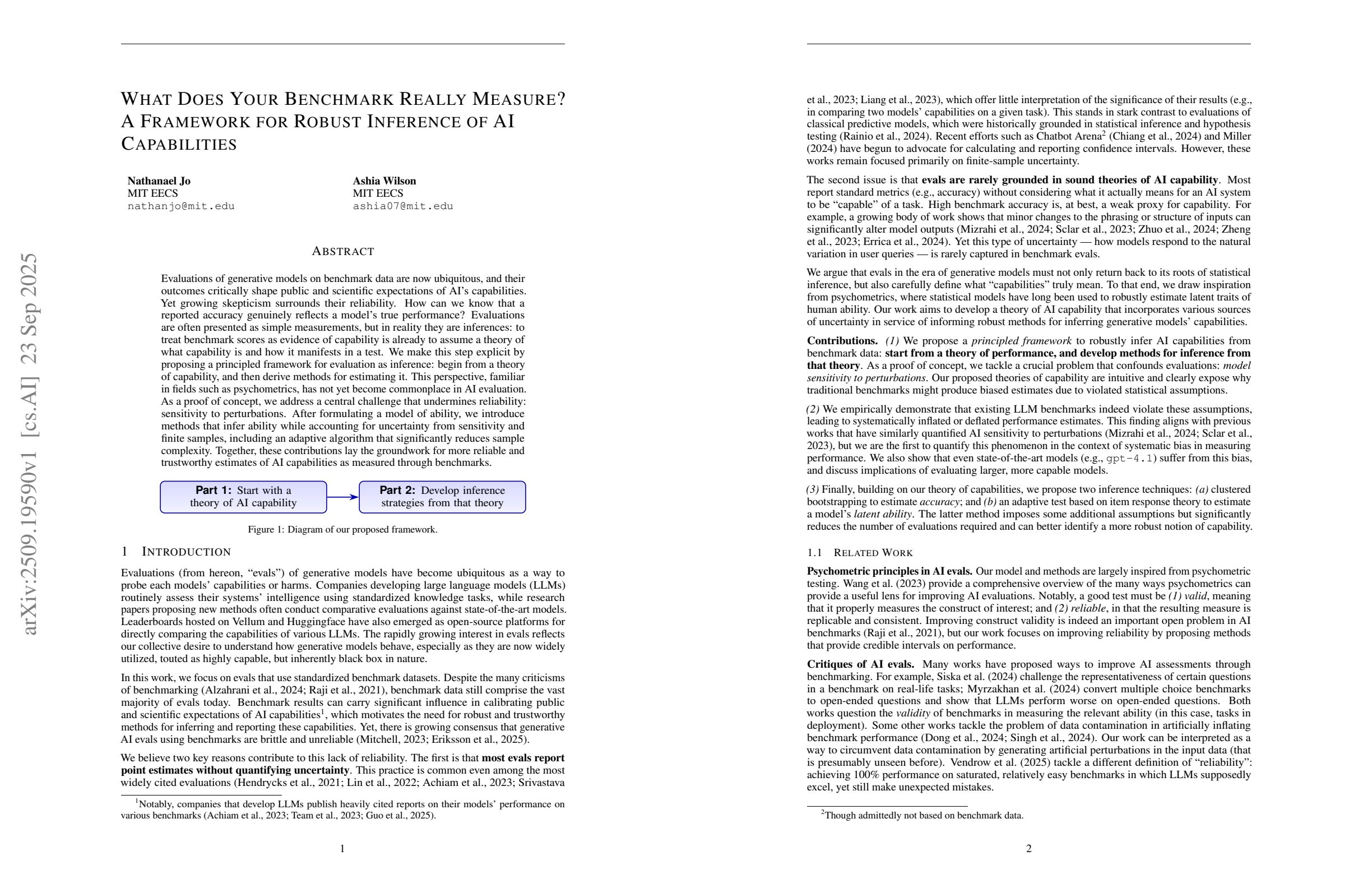What Does Your Benchmark Really Measure? A Framework for Robust ...