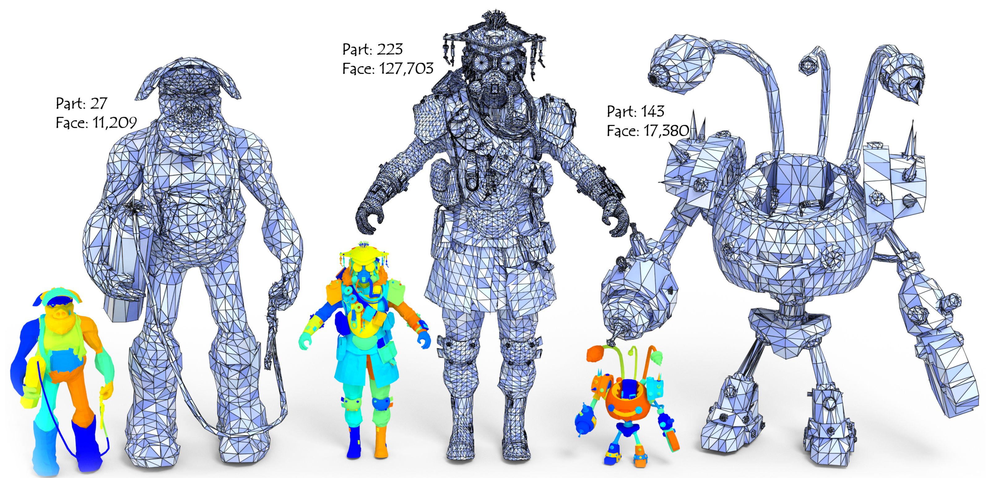 MeshMosaic: Scaling Artist Mesh Generation via Local-to-Global Assembly