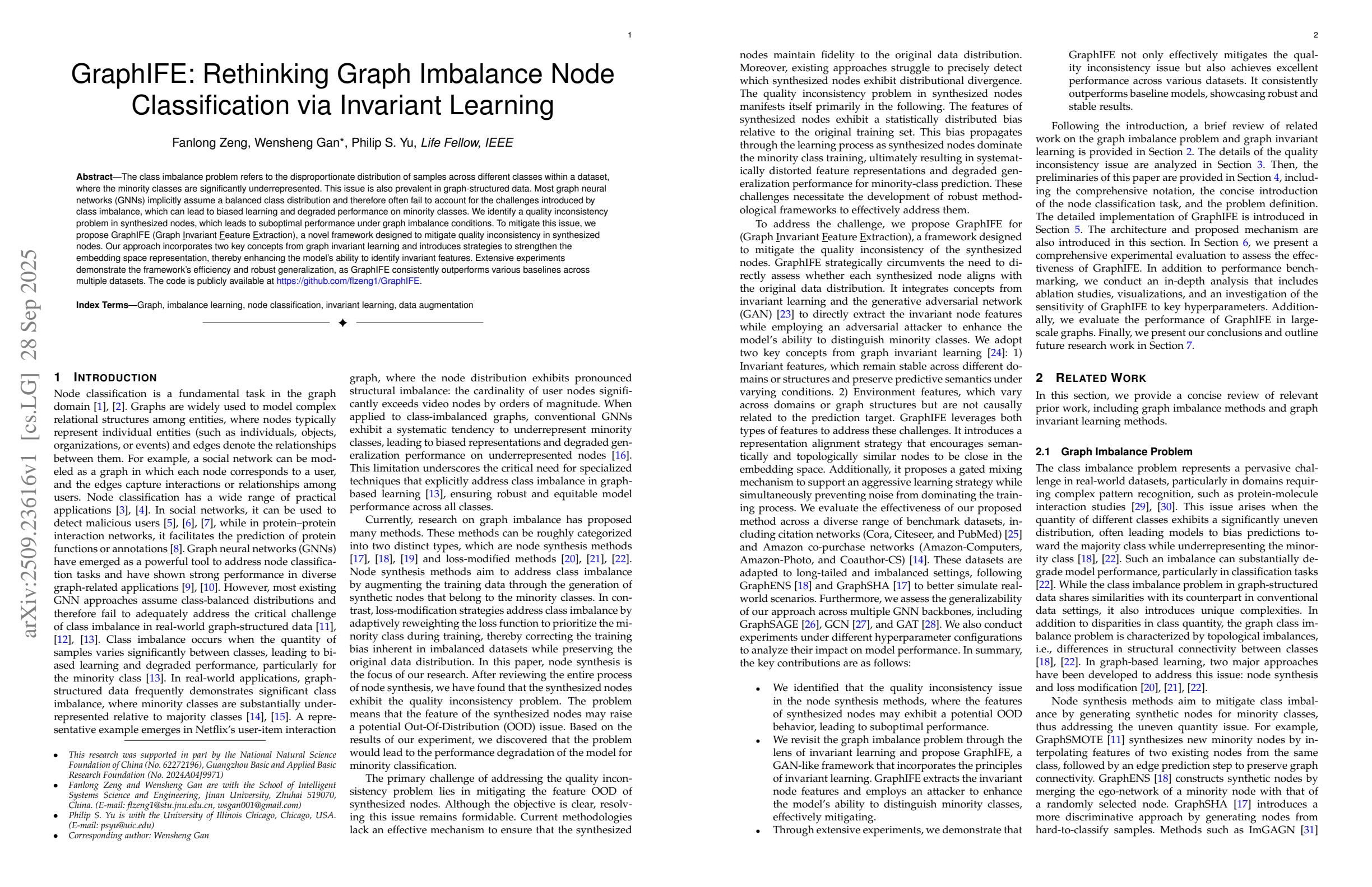 GraphIFE: Rethinking Graph Imbalance Node Classification via Invariant Learning