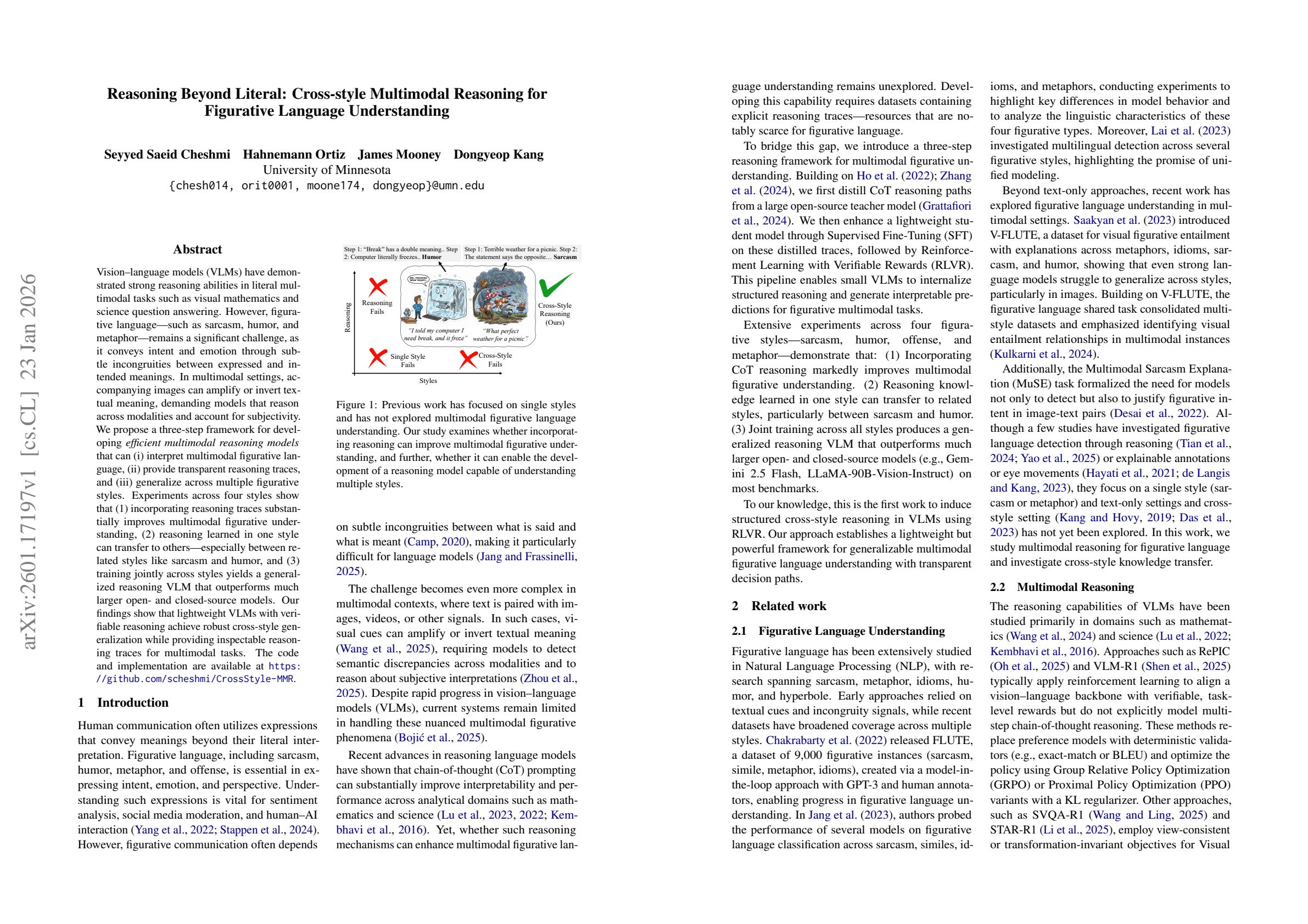 Reasoning Beyond Literal: Cross-style Multimodal Reasoning for ...