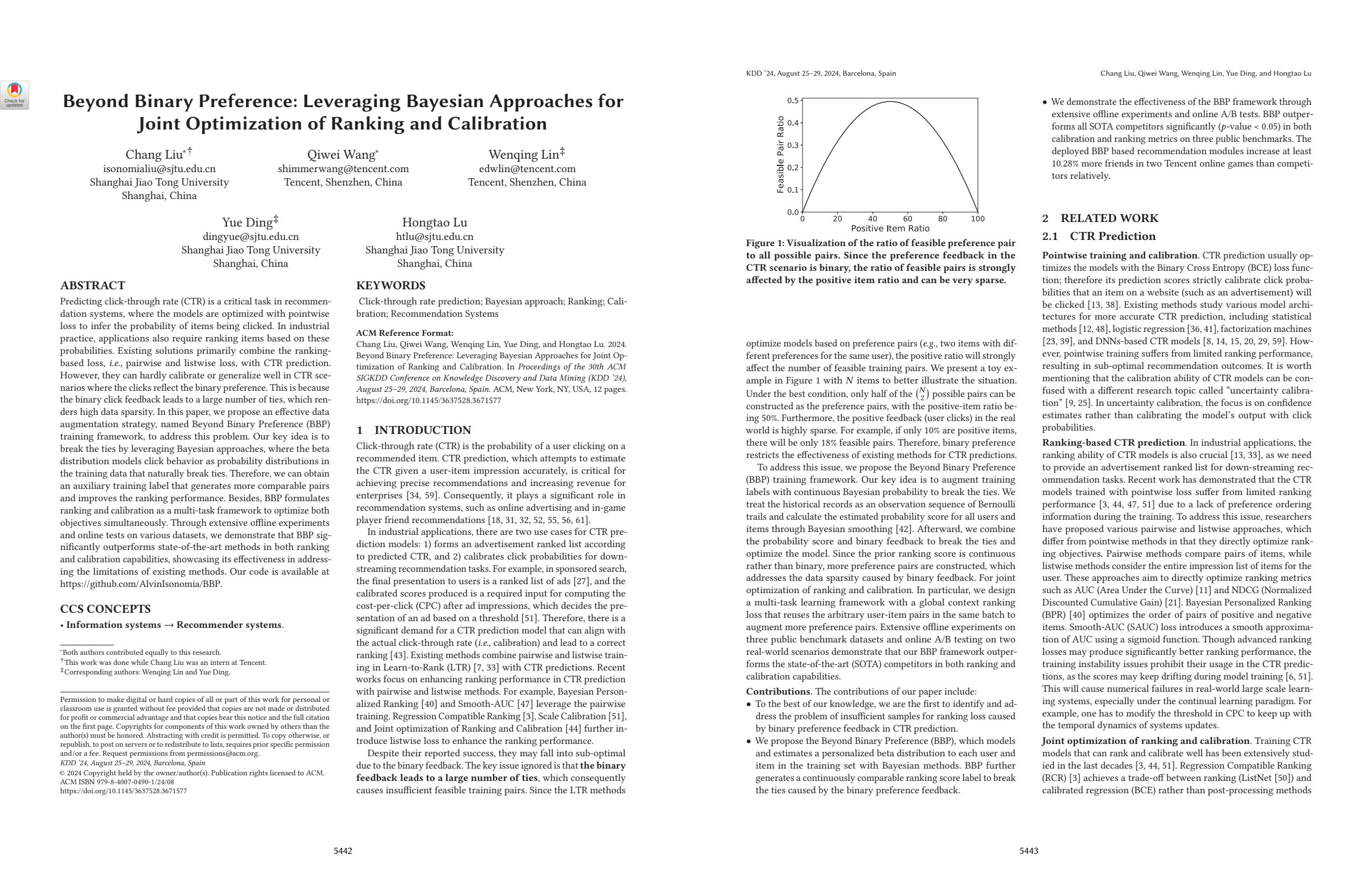 Beyond Binary Preference: Leveraging Bayesian Approaches for Joint Optimization of Ranking and ...