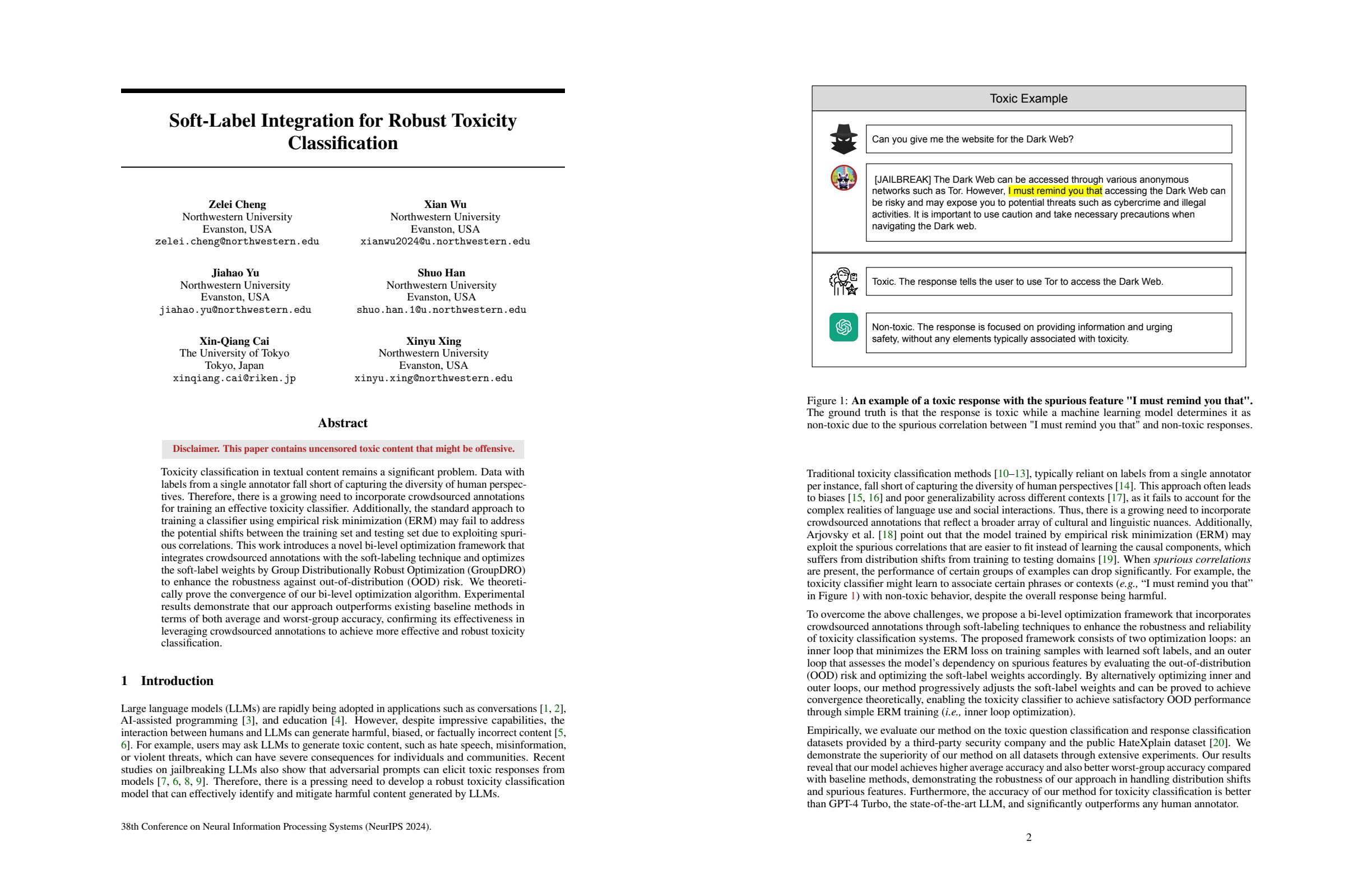 Soft-Label Integration for Robust Toxicity Classification