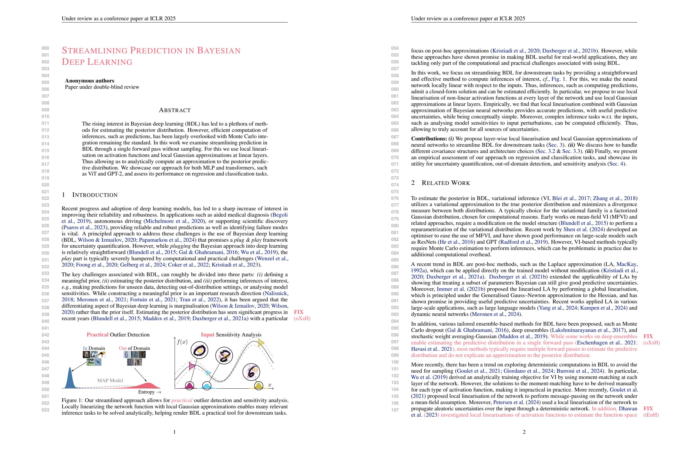 Streamlining Prediction in Bayesian Deep Learning